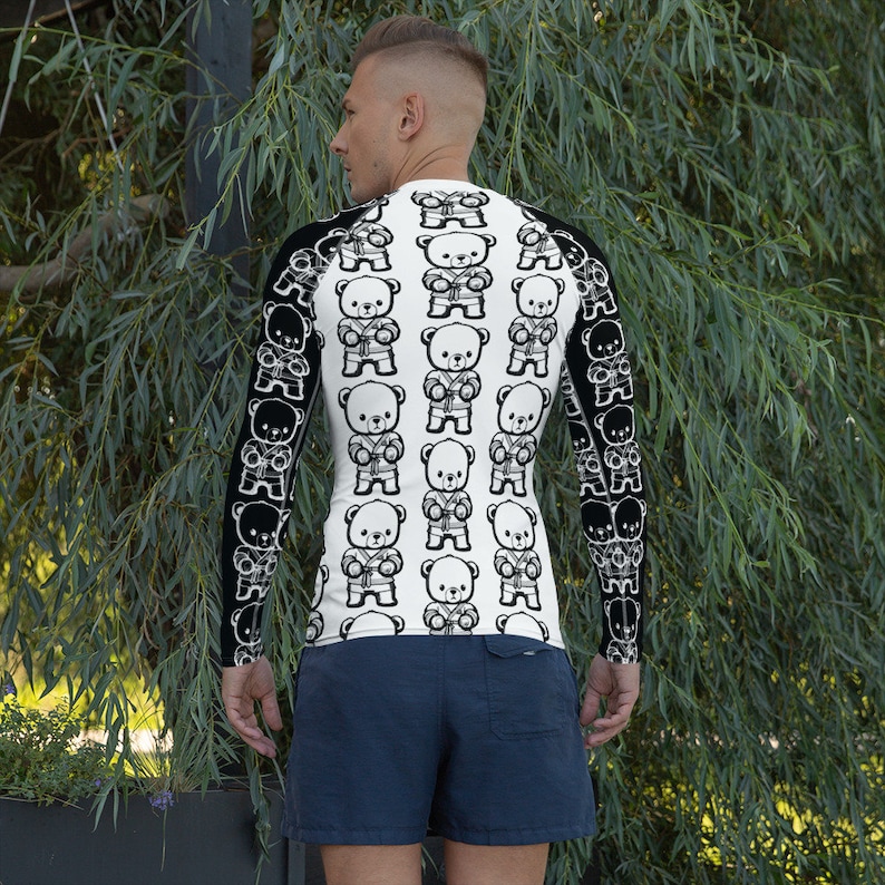 Men’s BJJ Rash Guard "cuddle Time" | Jiujitsu Rashguard | Funny Meme ...