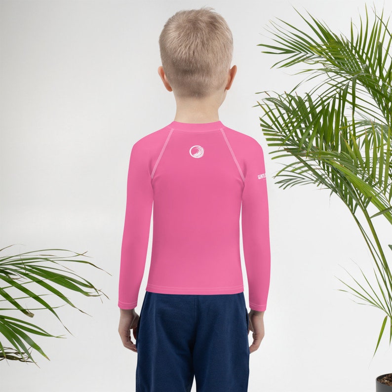Cuddle Time Pink Kids BJJ Rash Guard - Etsy