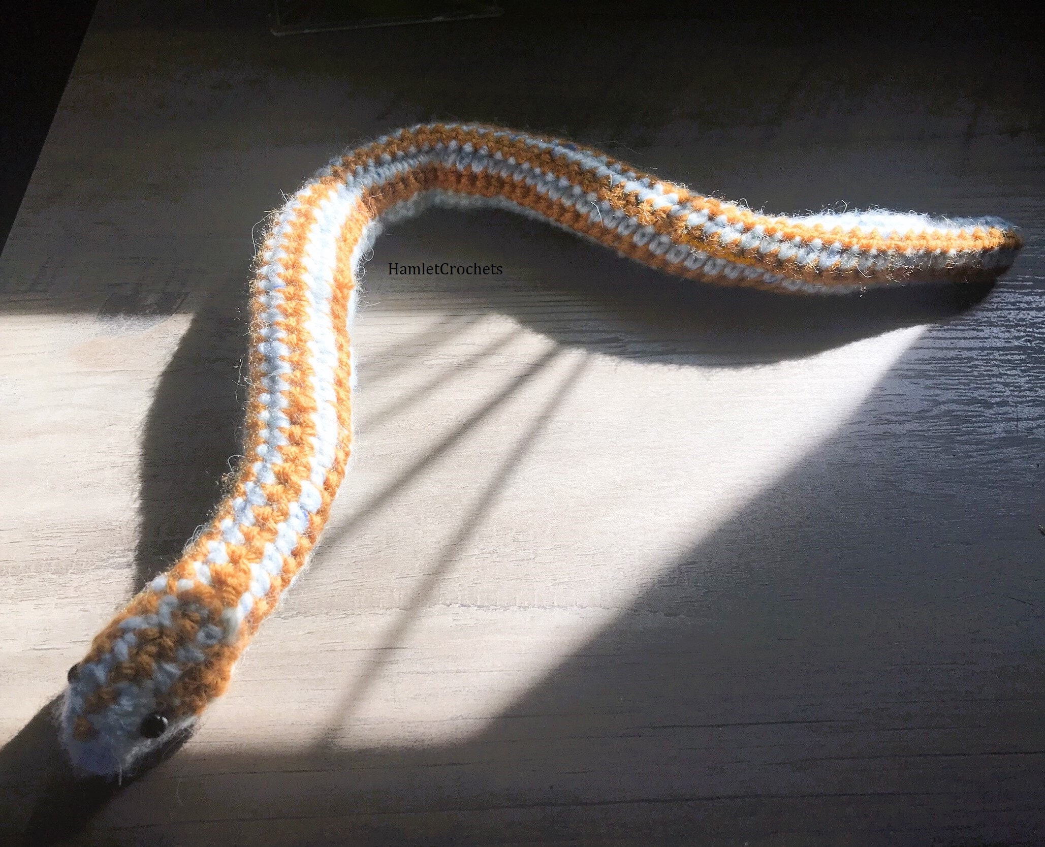 Crochet Rosy Boa Snake (pattern) - Etsy