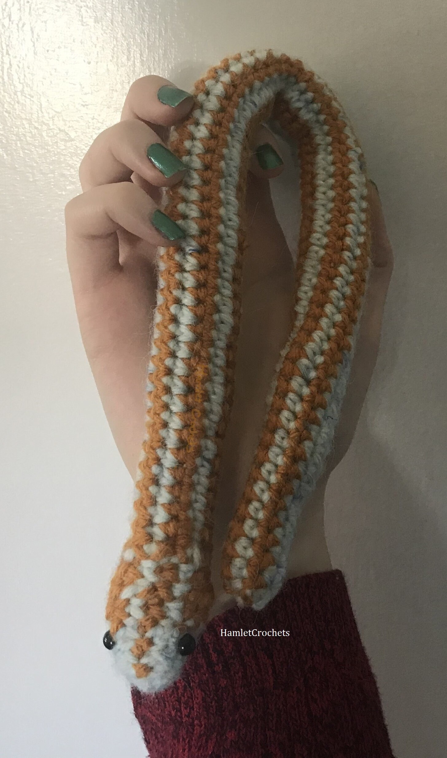Crochet Rosy Boa Snake (pattern) - Etsy