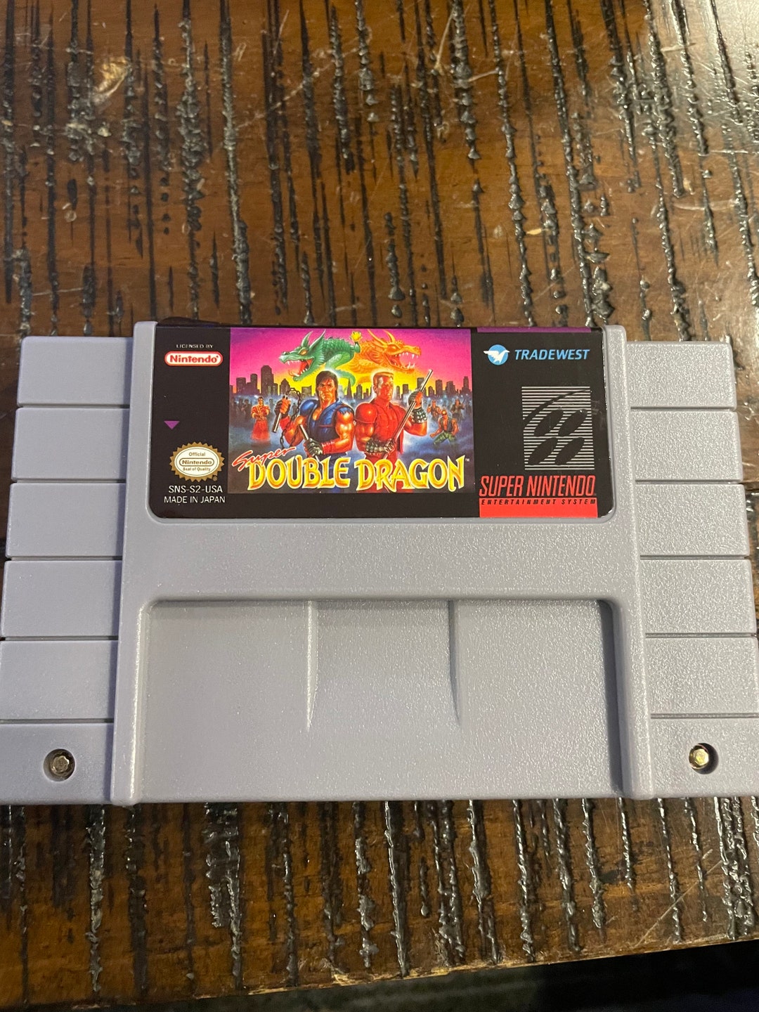Super Double Dragon super NINTENDO SNES - Etsy