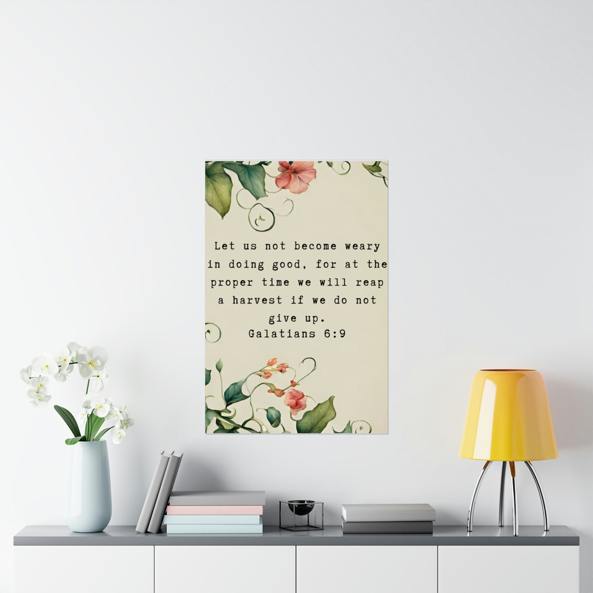 Inspirational Motivational Posters Bible Scripture - Etsy