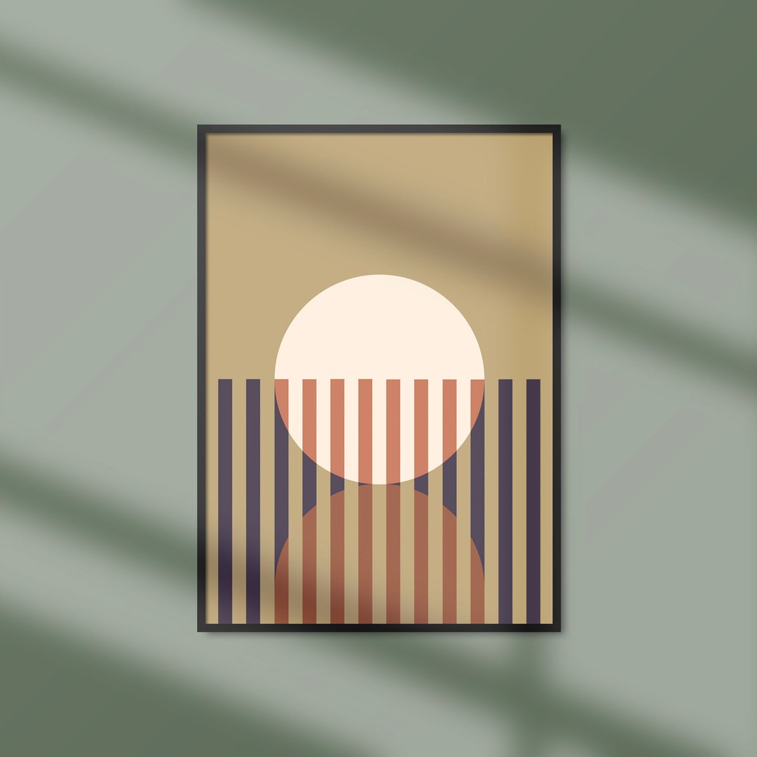 Neo Bauhaus Wall Art I Bauhaus Inspired Art Poster (digital Download ...