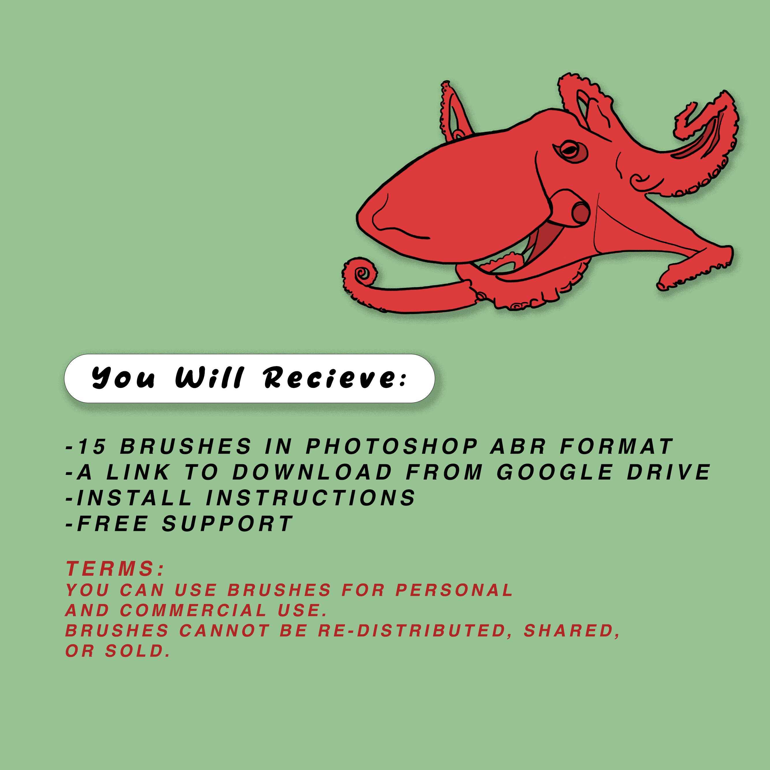 15 Photoshop Aquarium Brushes, Photoshop Animals Brush, Fish Brush ...