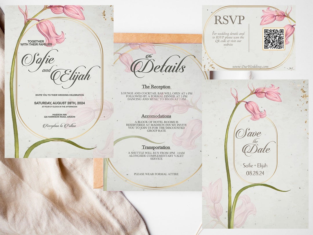 Huge ***OPENNING SALE*** Vintage Wedding Invites, RSVP, Details Display ...