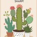 Printable Cactus Birthday Card, Printable Birthday Card Funny, Cute ...