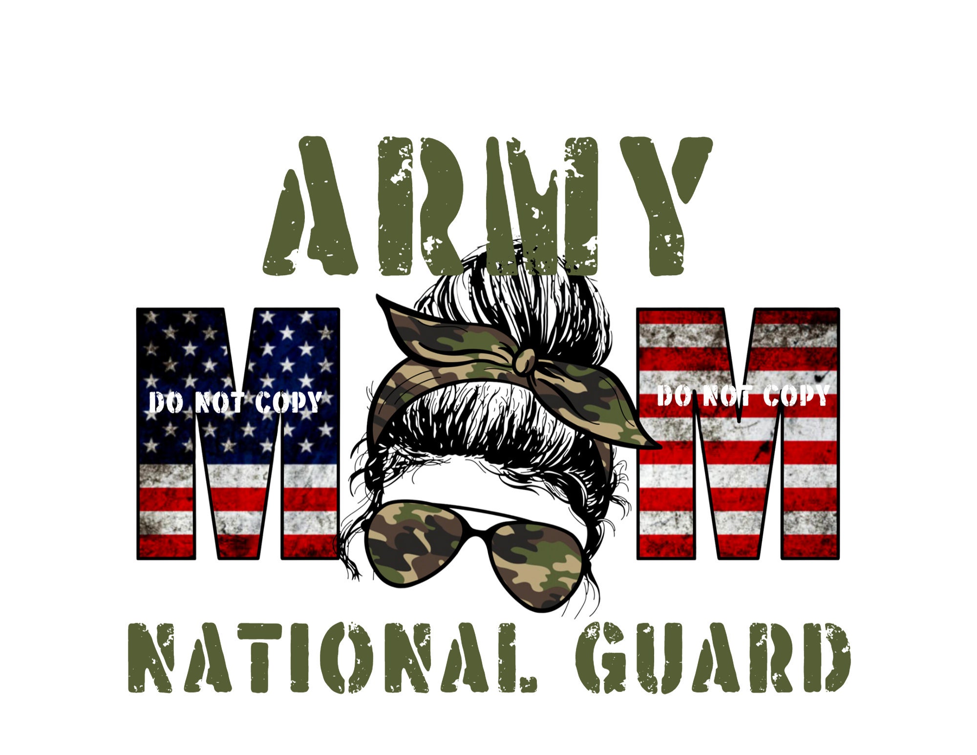 Army National Guard Mom - Etsy