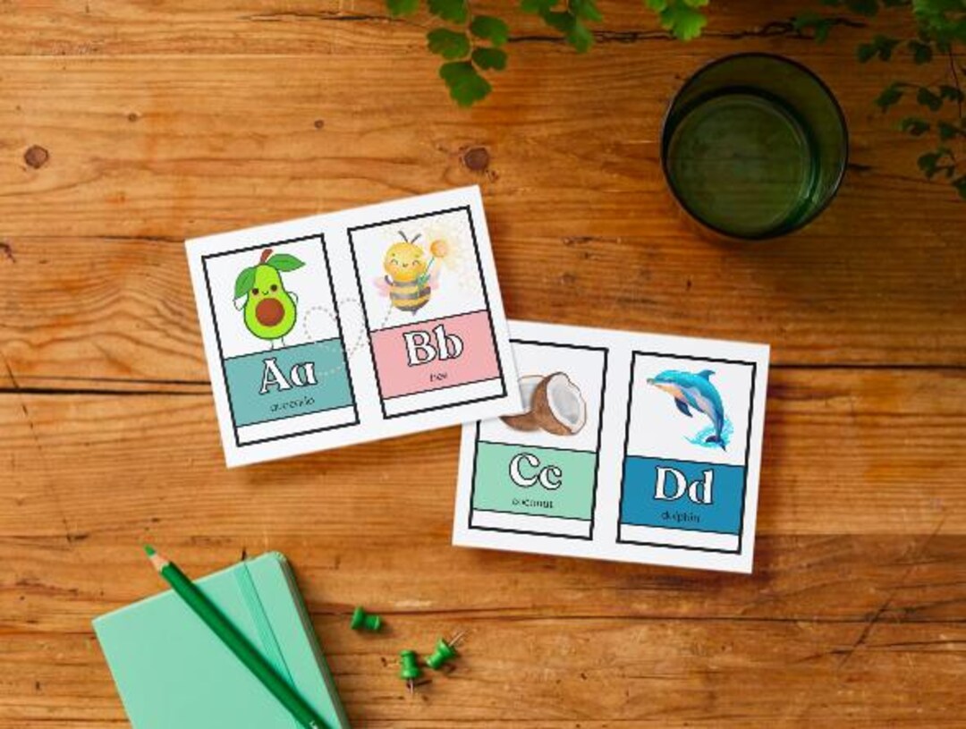 A-Z Hawaiian Posters & Flashcards for Classroom Decor - Etsy