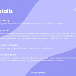 UX Designer Resume Template Bundle, Figma Template, Minimal, Clean ...