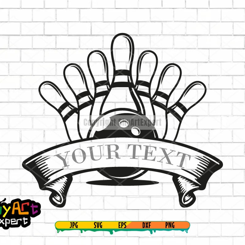 Bowling Svg - Etsy