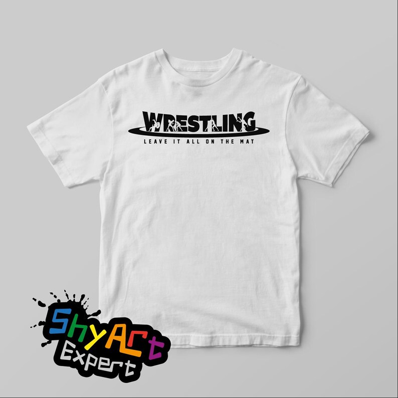 Wrestling SVG Leave It All on the Mat - Wrestling Svg, Wrestler Svg ...