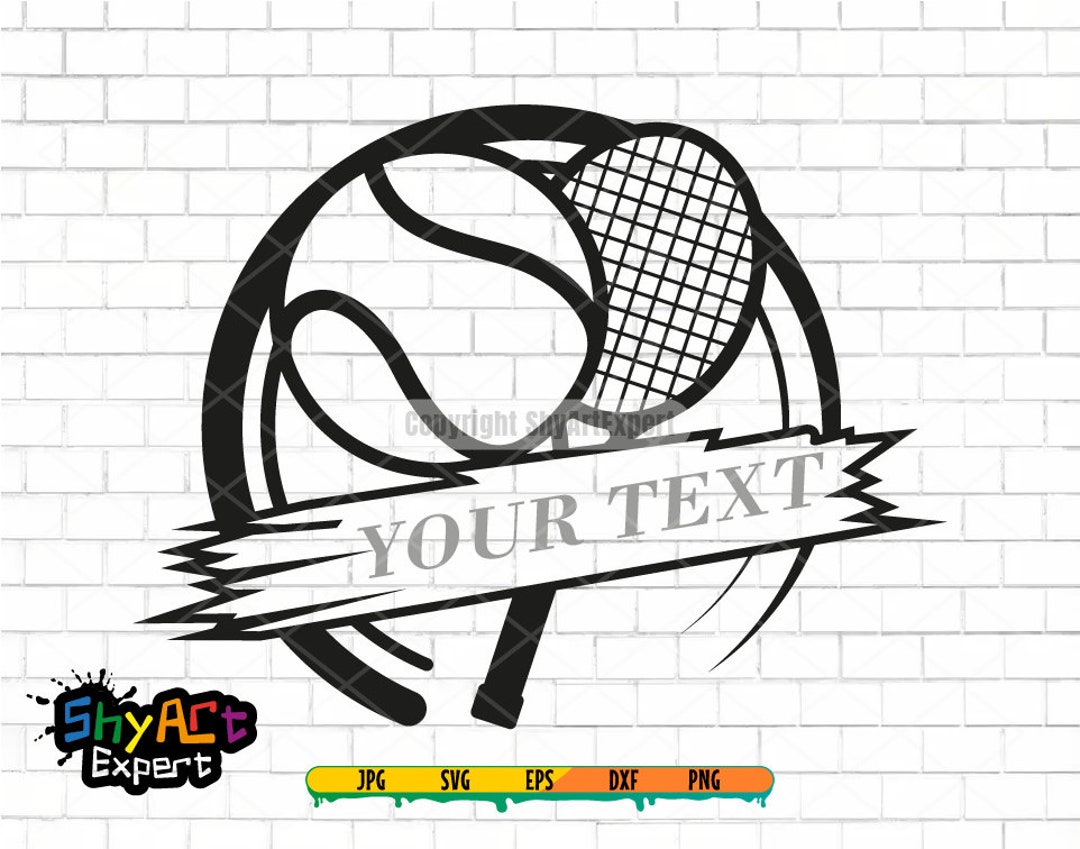 Tennis SVG File, Tennis Racket Svg, Tennis Ball Svg, Clipart, Png, Cut ...