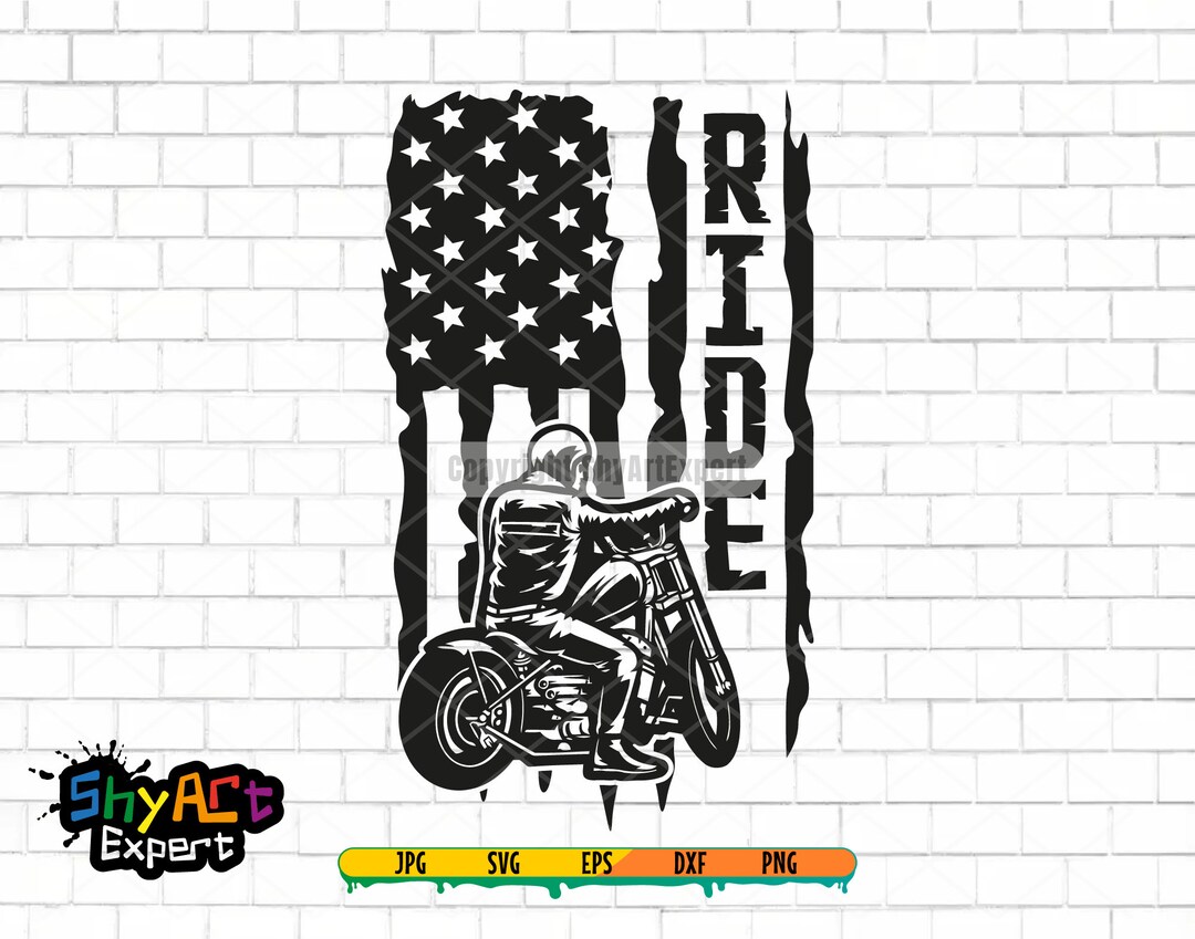Bikers Us Ride, Motorcycle SVG, Biker Svg, Bike T-shirt, Silhouette ...