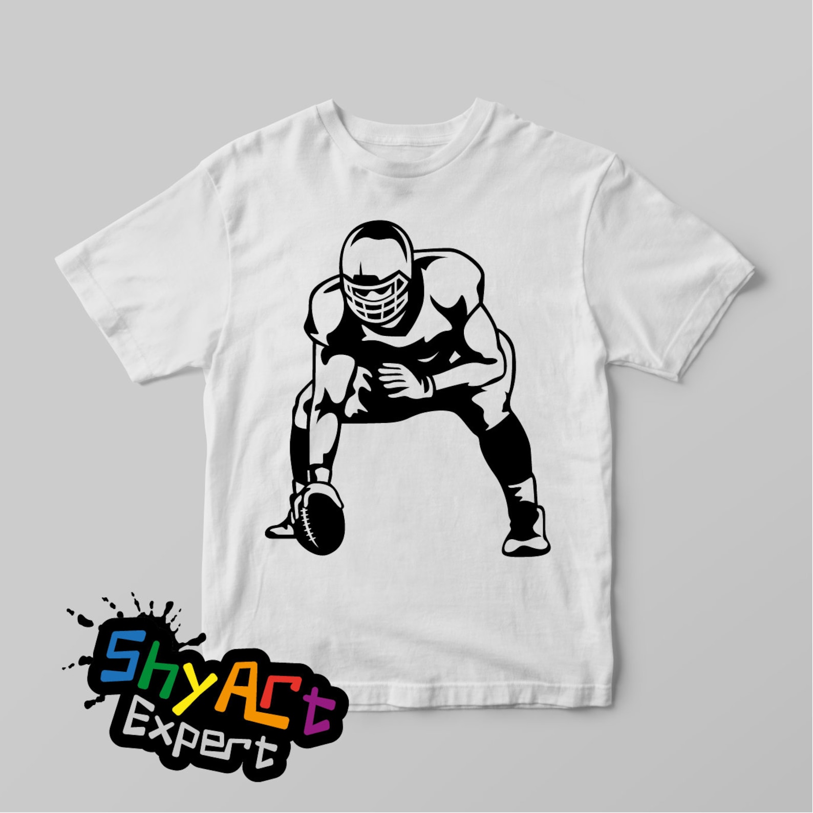 Football Player SVG File, Game Day Svg, Football Svg, Colored Layers ...