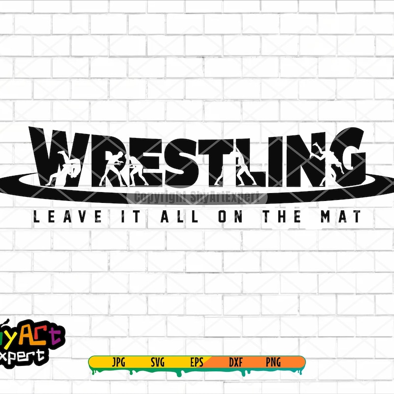 Wrestling Svg - Etsy