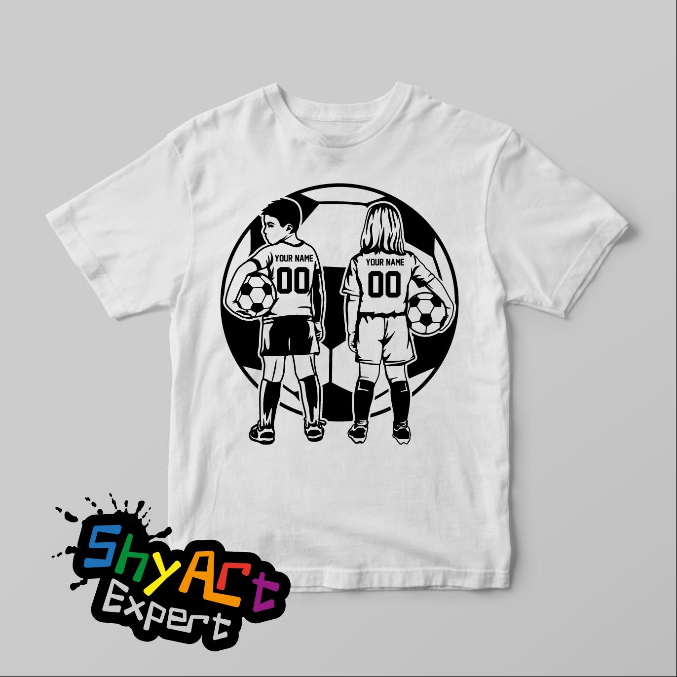 Soccer Kid Player SVG File, Personalized Name Svg, Soccer Svg, Soccer ...