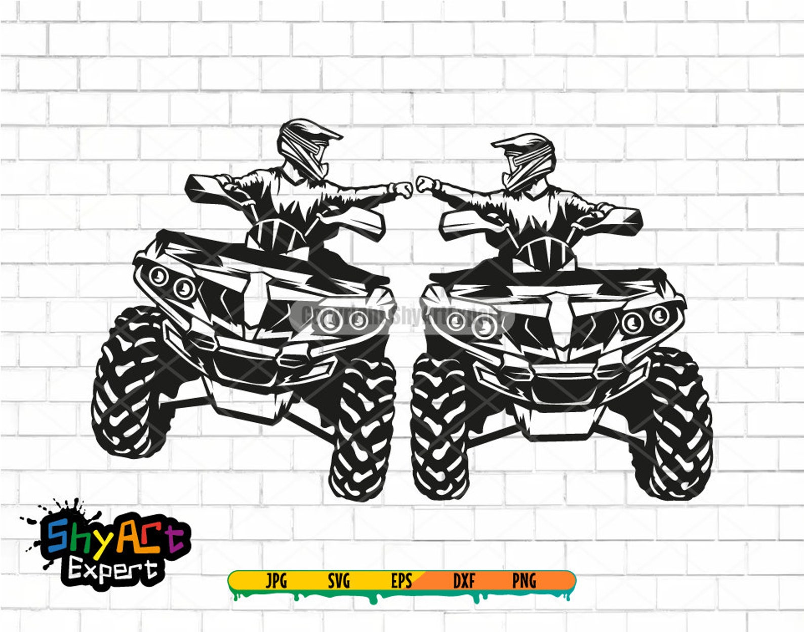 Atv Fist Bump SVG File, Atv Svg, Dirt Bike Svg, Quad Bike Svg, Atv ...