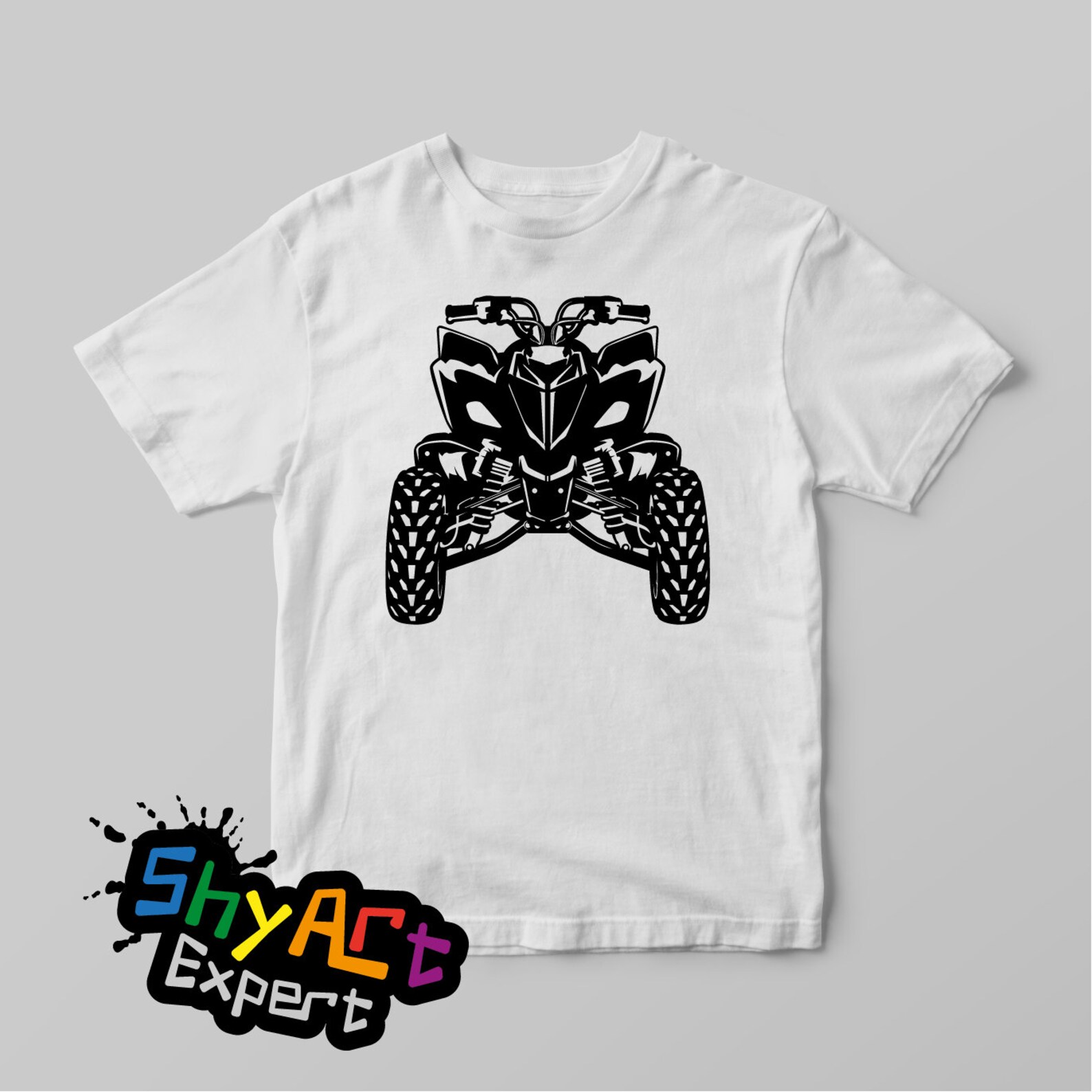 Atv Front View Raptor SVG File, Atv Svg, Dirt Bike Svg, Offroad Svg, 4 ...