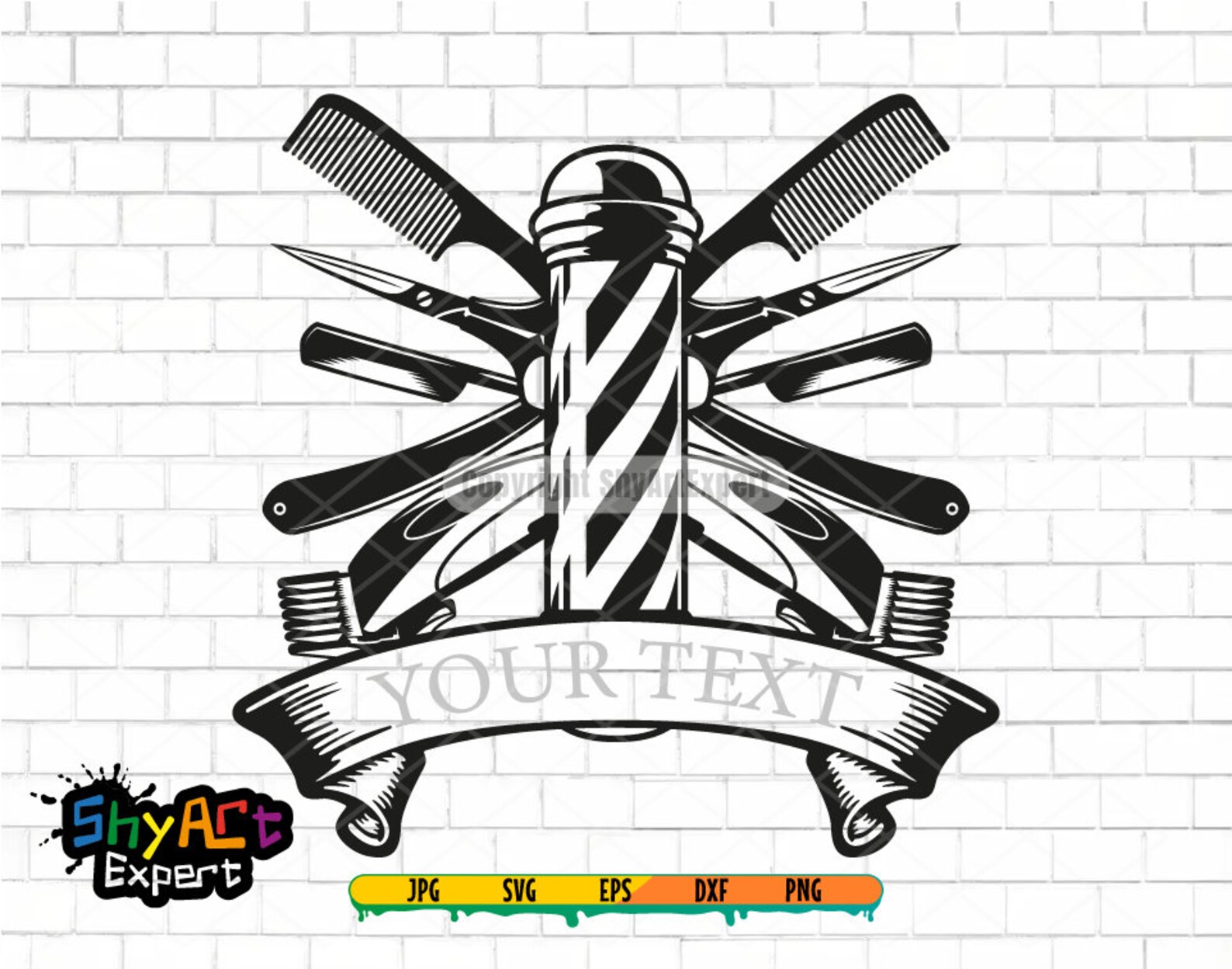 Barber Tools SVG File, Barber Svg, Barber Shop Svg, Hair Stylist Svg ...