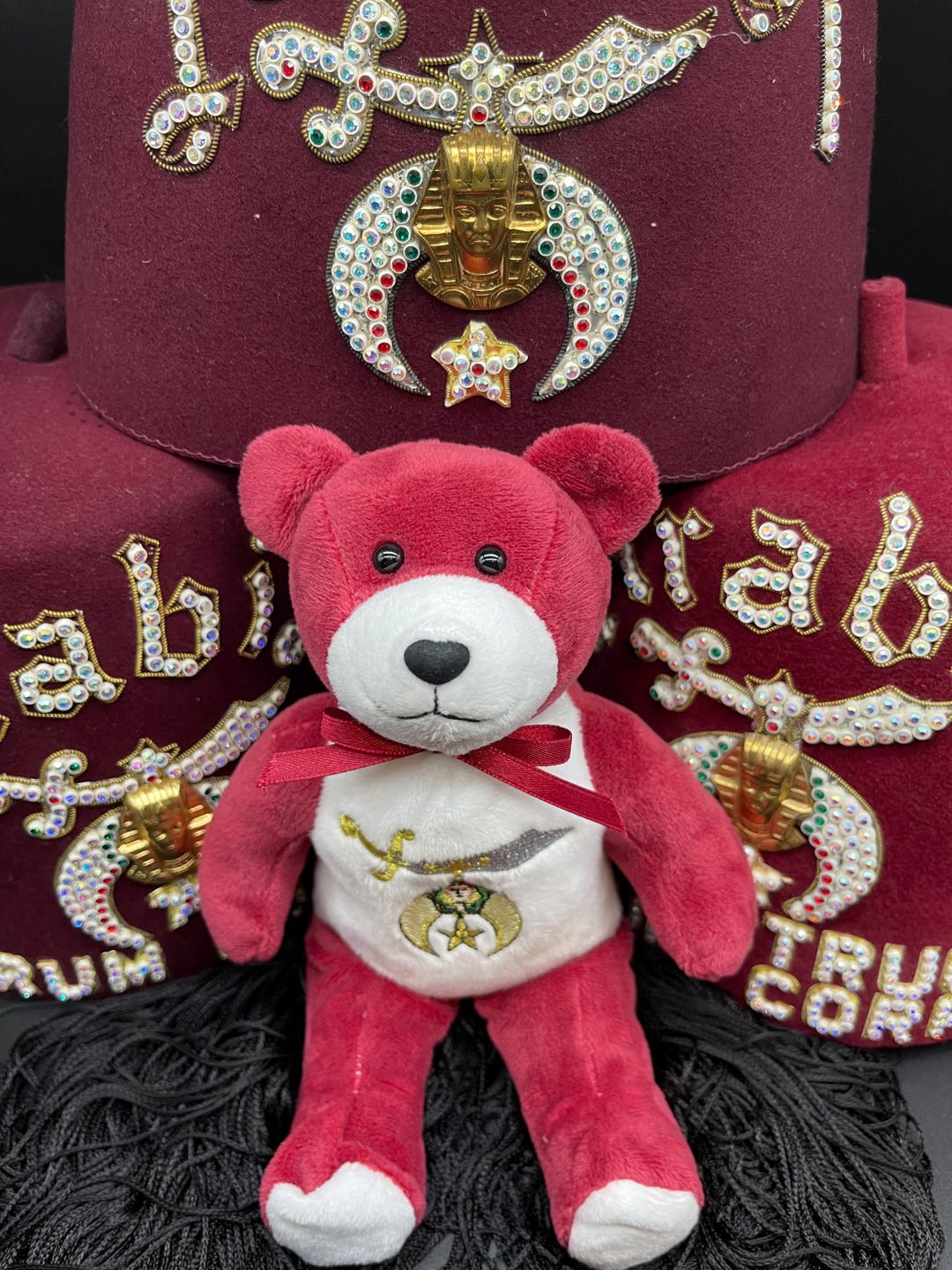Shriner Teddy Bear - Etsy