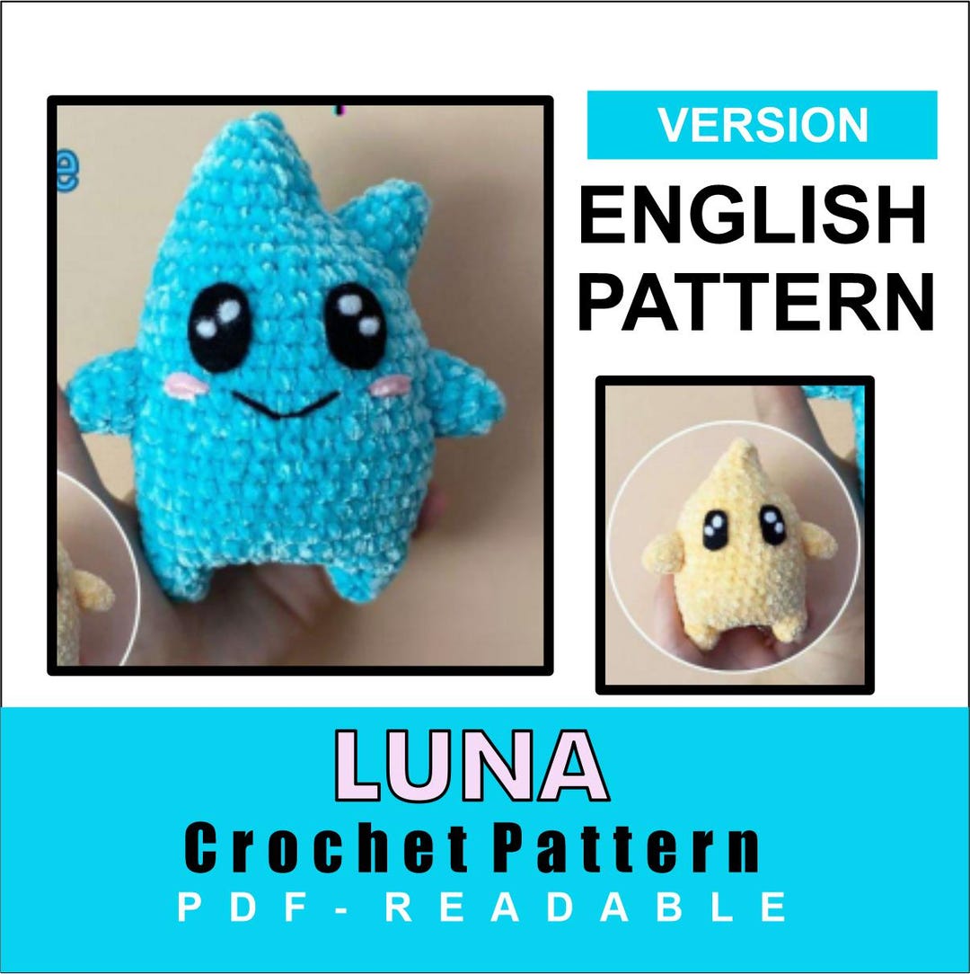 CROCHET PATTERN, Luma Crochet Pattern, Amigurumi Lumalee,pattern Only ...