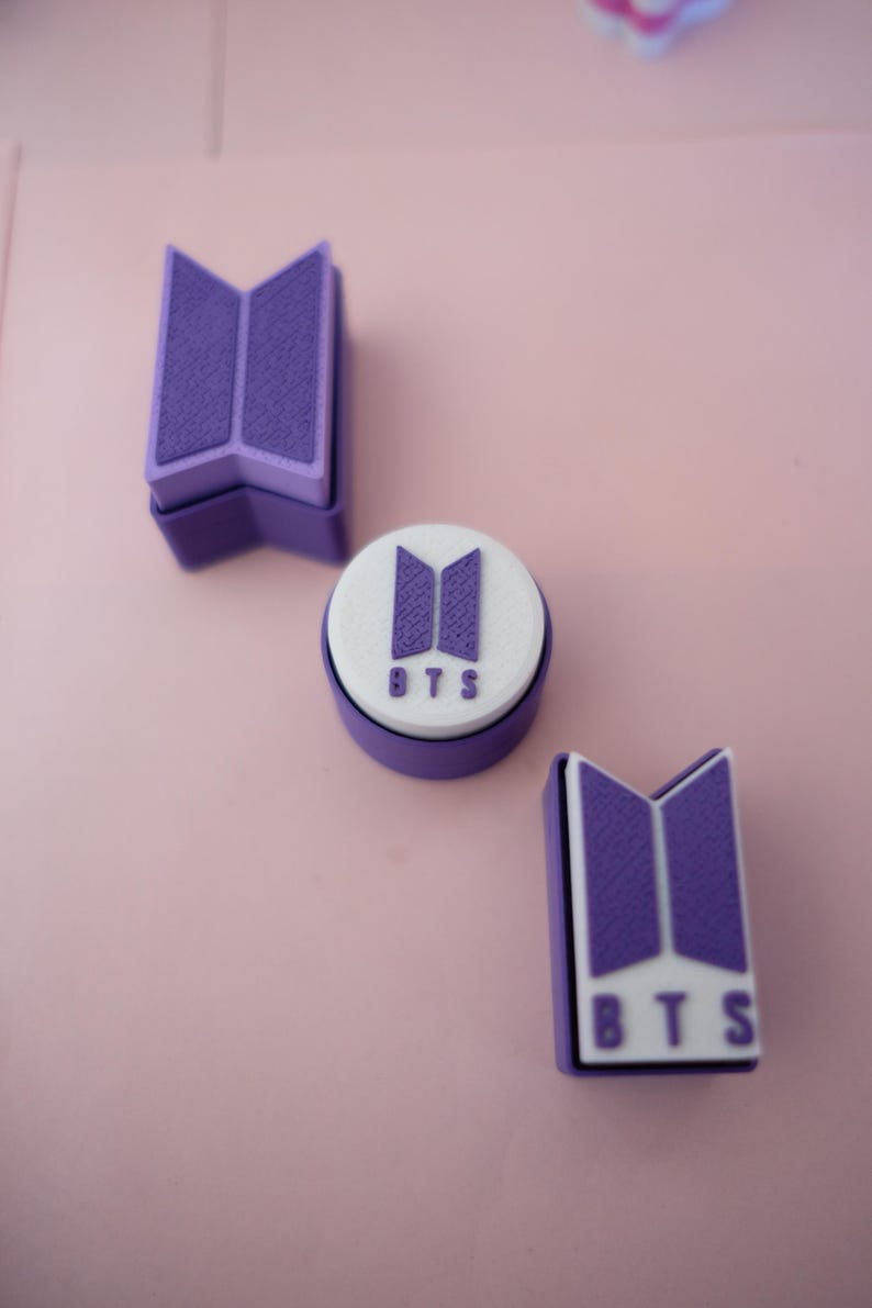 BTS Clicker/keychain 3D Files STL for 3D Printing - Etsy