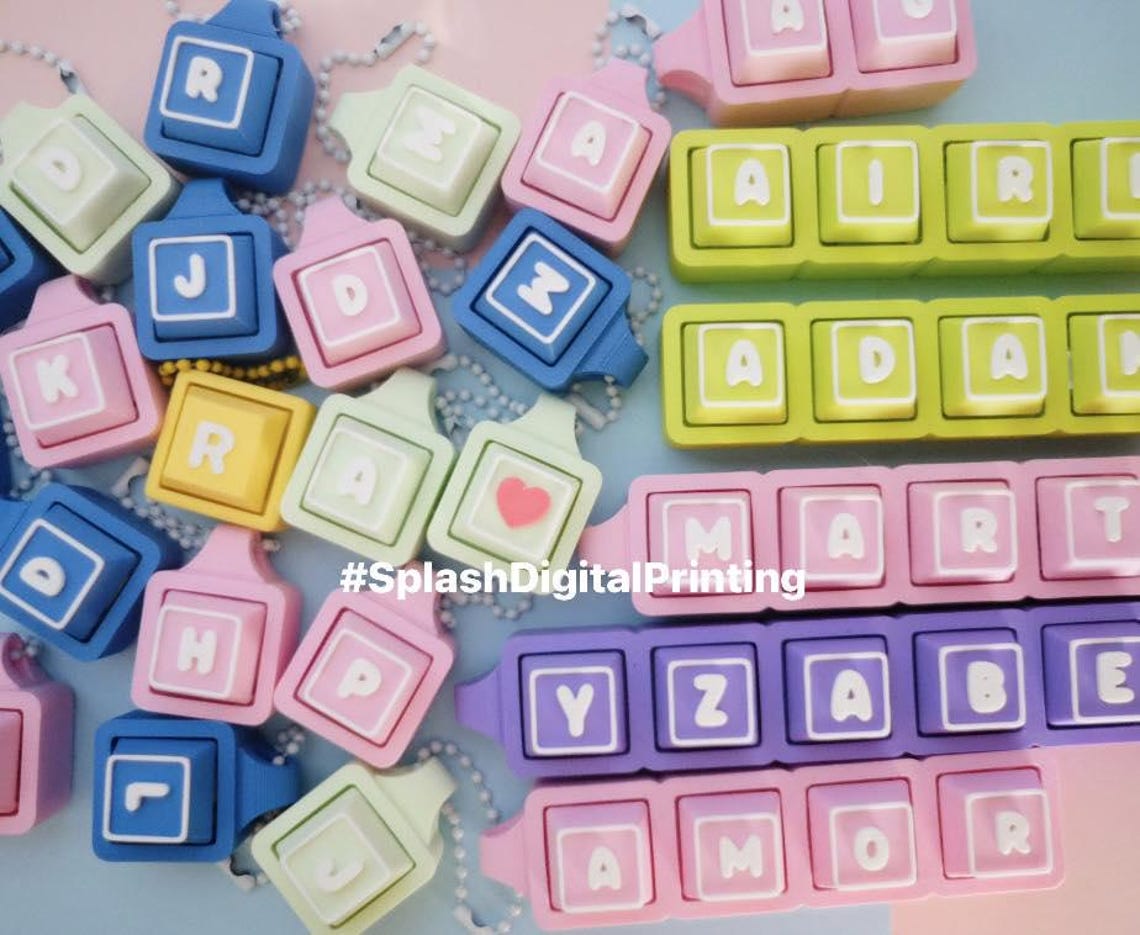 Keyboard Keycap Fidget Clicker STL File, 3D Printing - Etsy