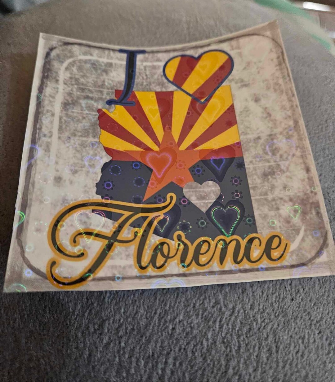 I Love Arizona 3 or 1 Inch Stickers | I Heart "sedona" "gilbert ...