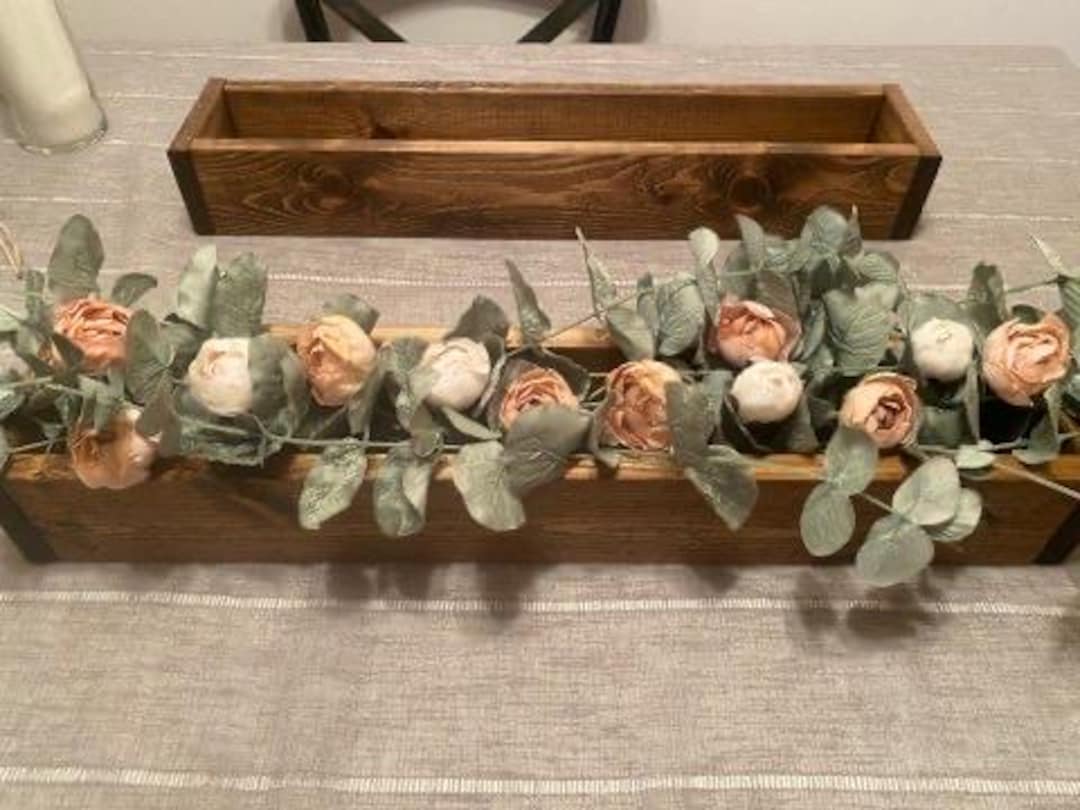 Rustic Centrepiece Box - Etsy