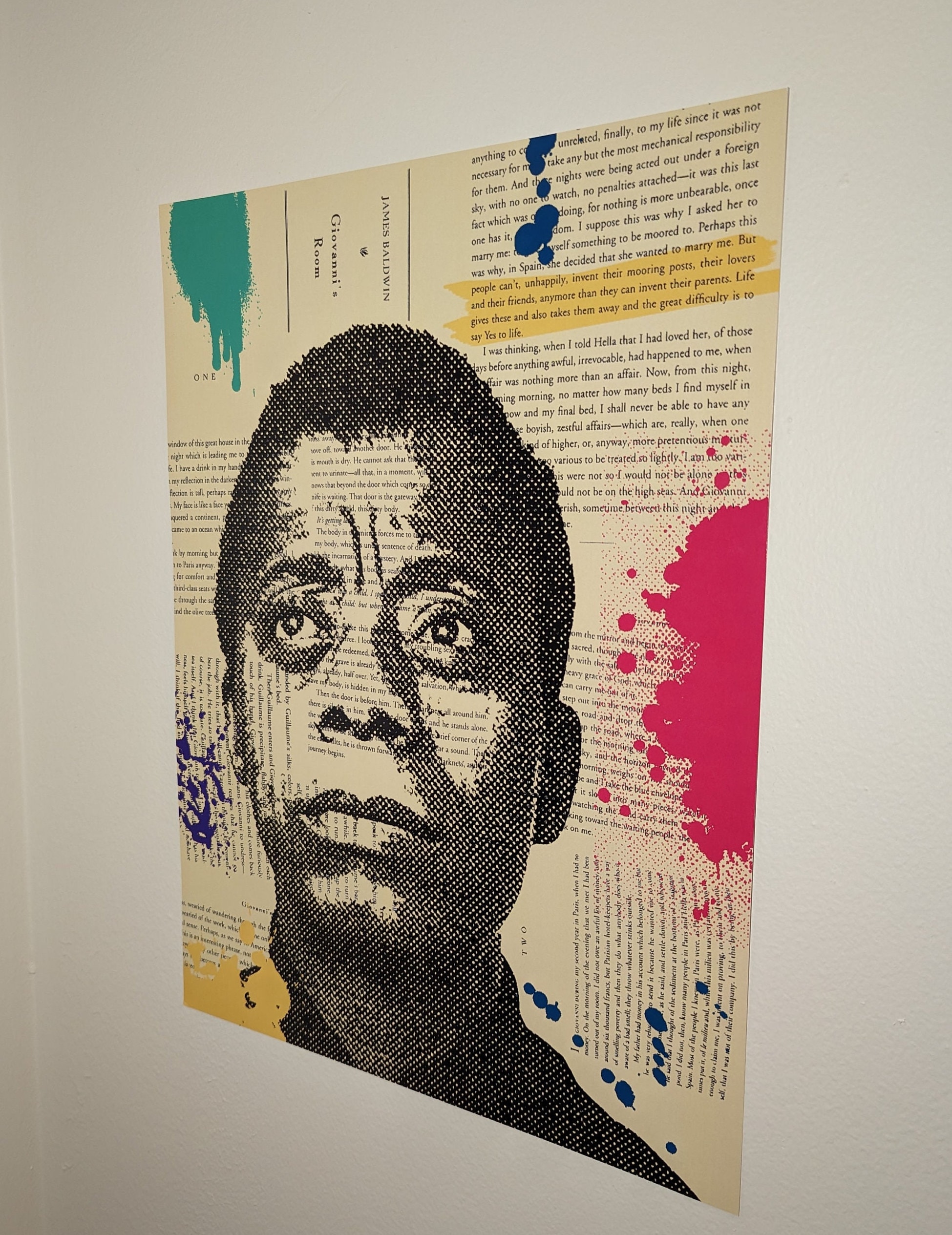 James Baldwin Limited Edition Print Poster - Etsy