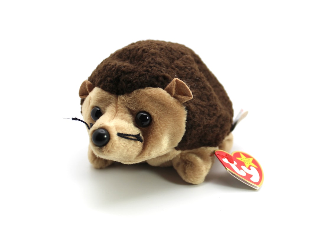 1998 TY "prickles" Hedgehog Beanie Baby - Perfect Condition - Etsy
