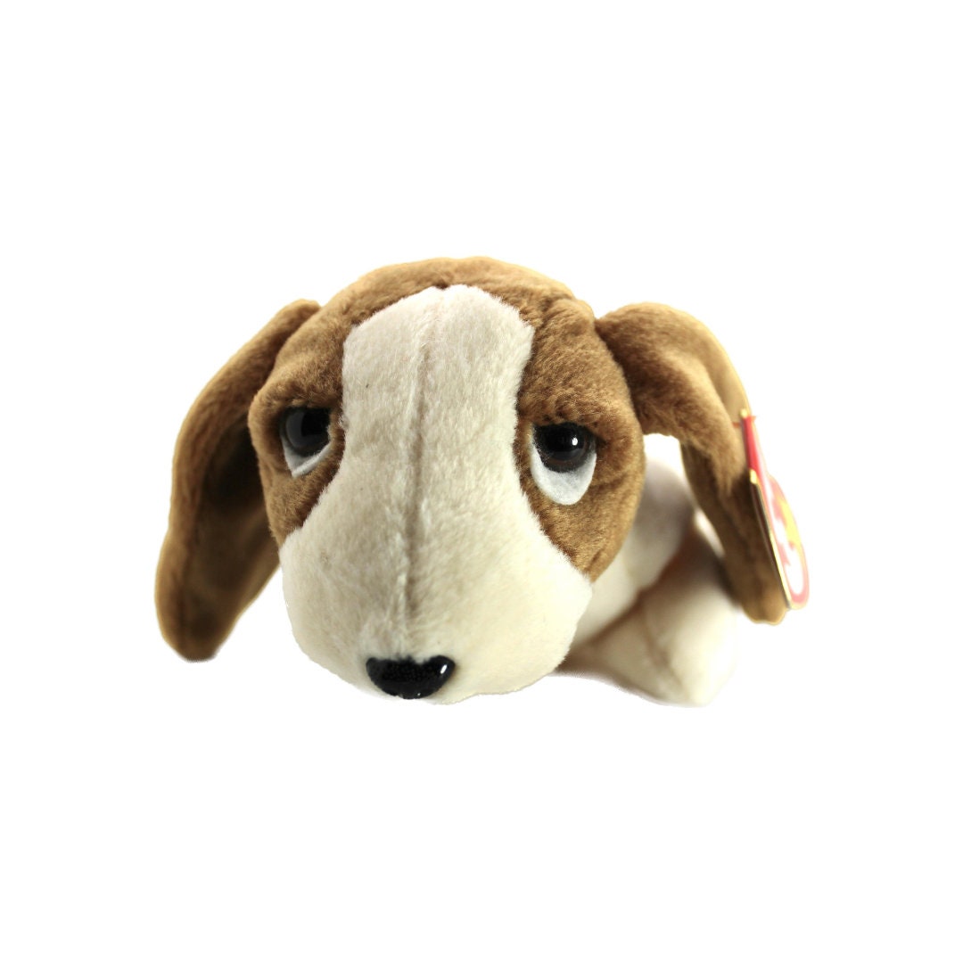 1997 TY "tracker" Basset Hound Dog Beanie Baby - Perfect Condition - Etsy