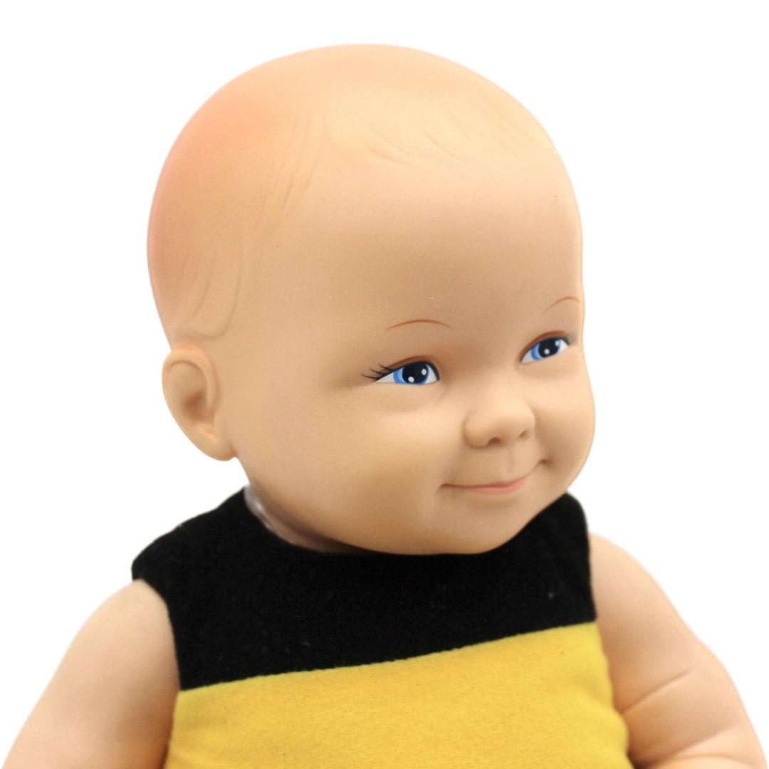 Vintage 1990's Anne Geddes Bumble Bee Baby Doll 15 Inch Unimax Toys ...