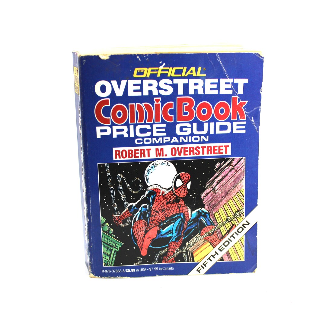 Vintage Official Overstreet Comic Book Price Guide Companion - Fifth ...