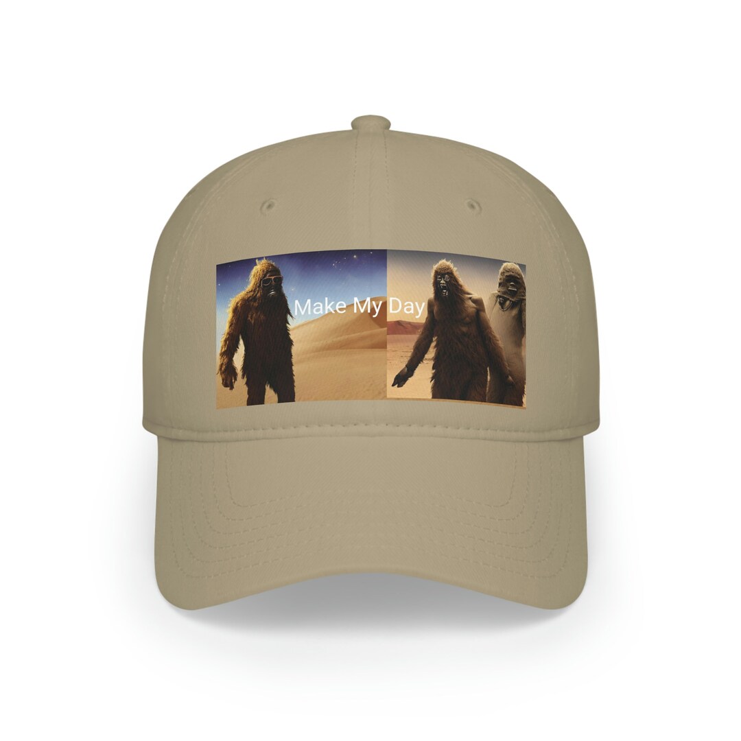 Sasquatch Bigfoot Steam Punk Desert Sand Low Profile Baseball Cap - Etsy