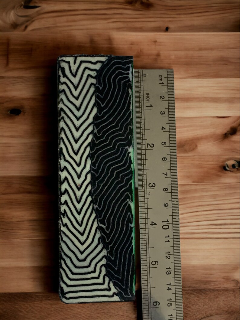 Mikarta Block for Knife Handle Scales Unique Material for Knife Makers ...