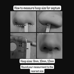 Tribal Silver Septum Ring, Handmade Sterling Silver Septum, Fancy 16g ...