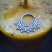 Tribal Silver Septum Ring, Handmade Sterling Silver Septum, Fancy 16g ...