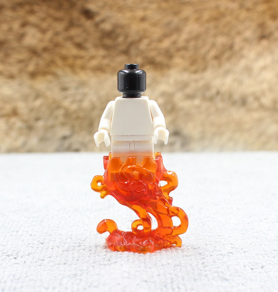 Custom Made Minifigure Parts Doctor Strange Flame Stand Minifigure NOT ...