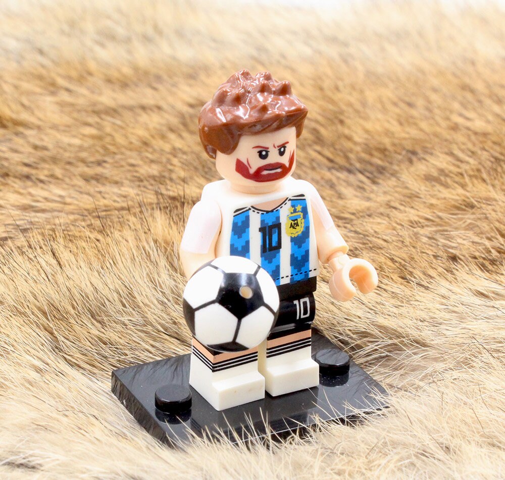Fan-made Custom Made Lionel Messi Mini Figure for World Cup - Etsy