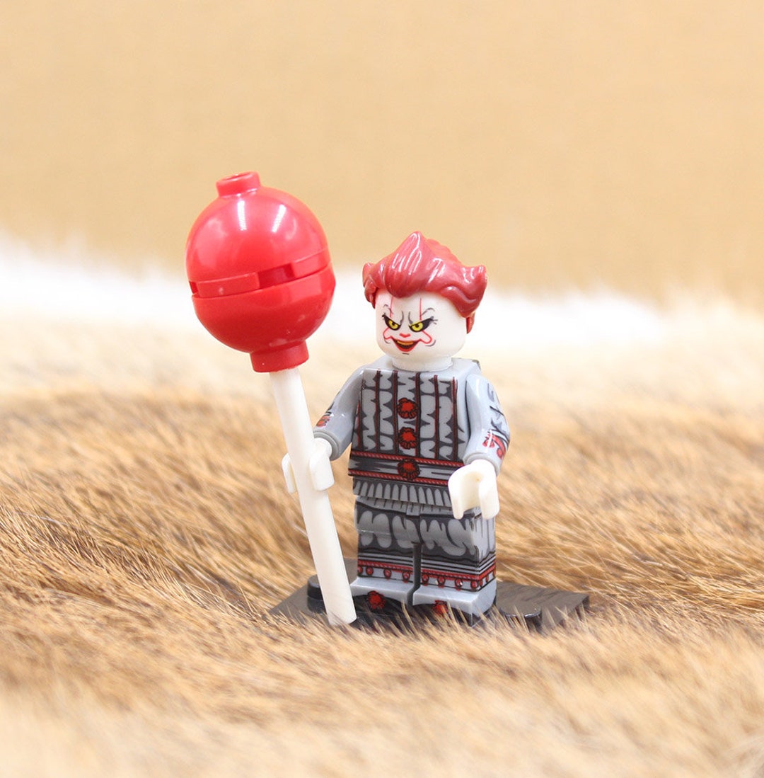 Pennywise ree Hair With Balloon Figure From Halloween Movie - Etsy