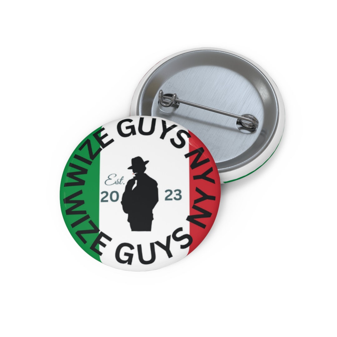 Be a 'WIZE GUY' Sporting Our Custom Pin Button Badge - Etsy