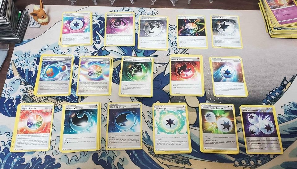 Pokemon TCG Energy Cards Packs Pokemoncards Custom Mystery Packs ...