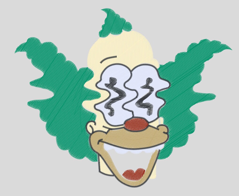 Krusty The Clown Face