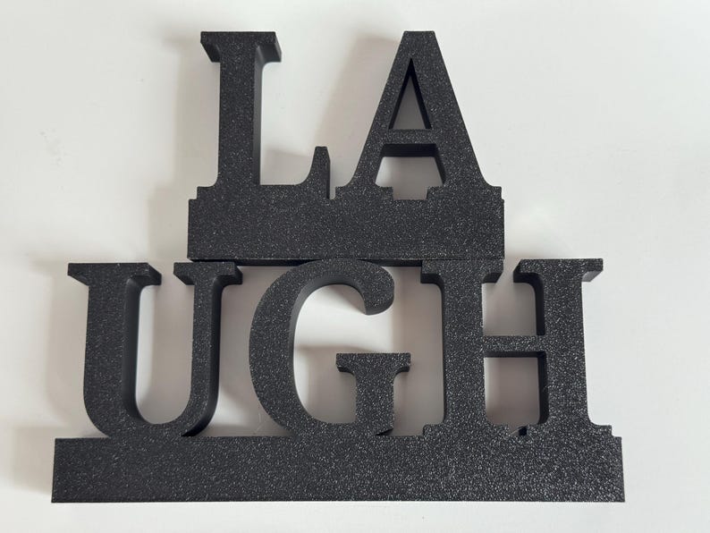 LAUGH or UGH? the Magnetic Mood Desk Sign That Says It All! - Etsy