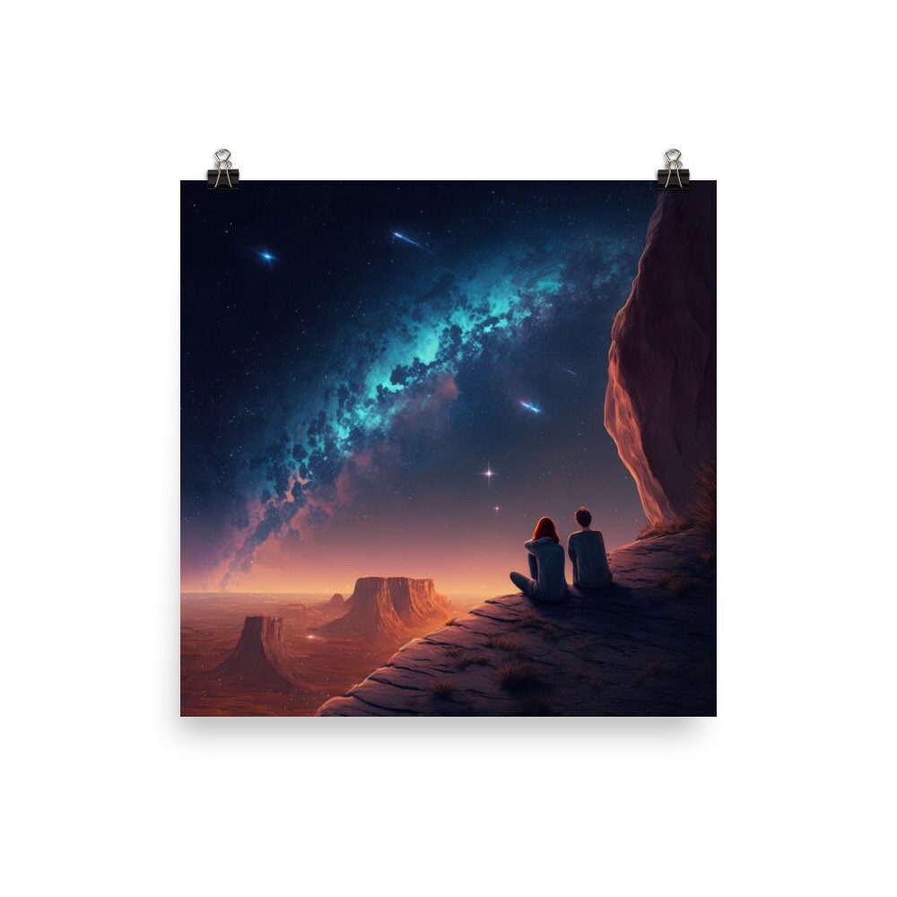 Design a Space Poster - Etsy