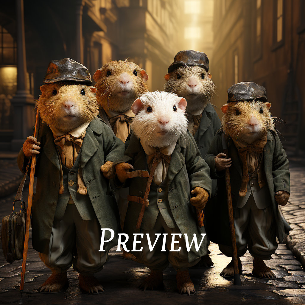 Tapestry Wall Art Guinea Pig Crew Animal Art for Him for Her Gift ...