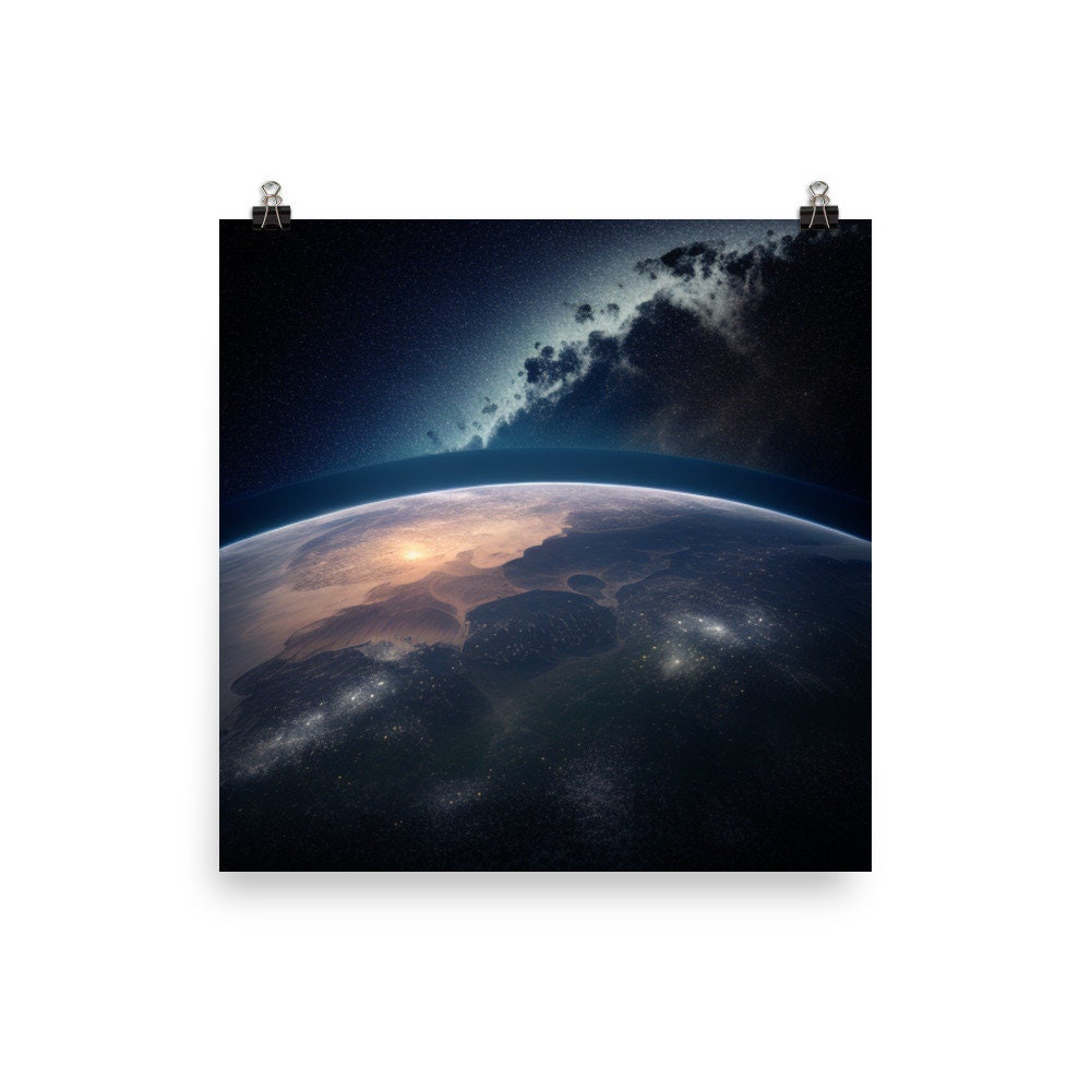Design a Space Poster - Etsy