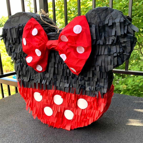 Minnie Mouse Pinata - Etsy