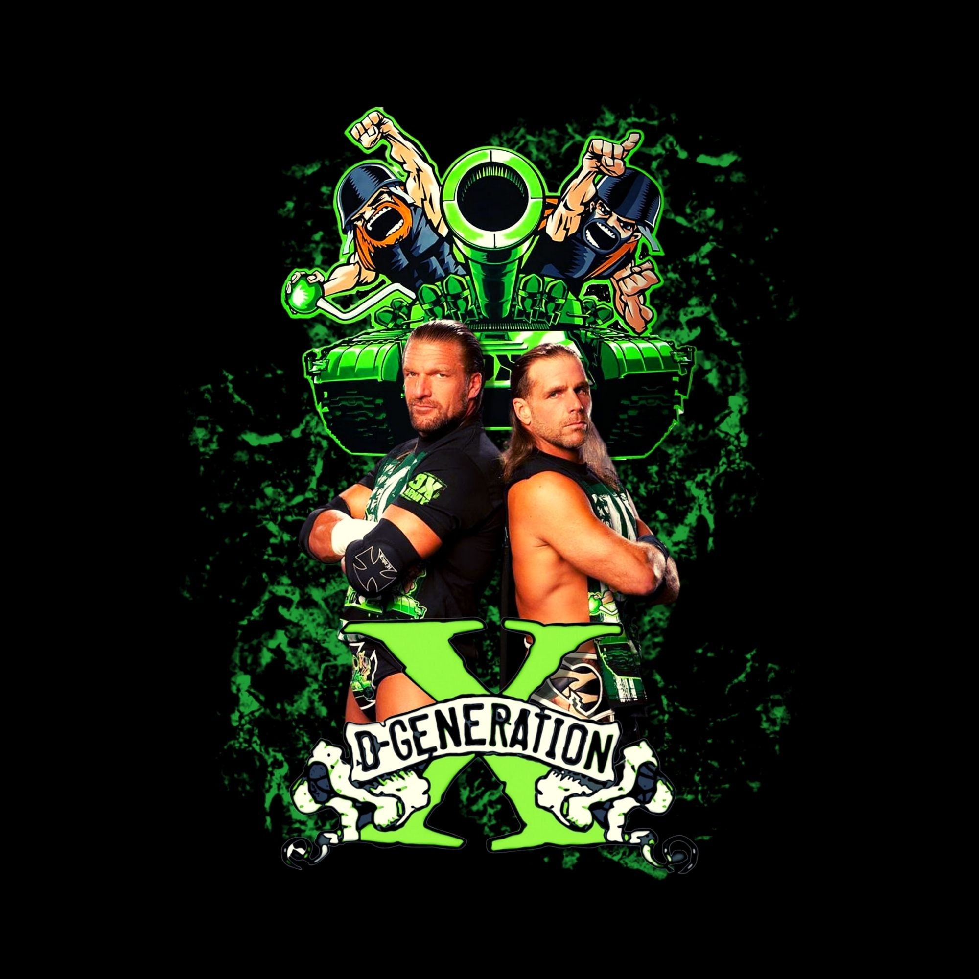 Wwe Dx Army Wallpaper